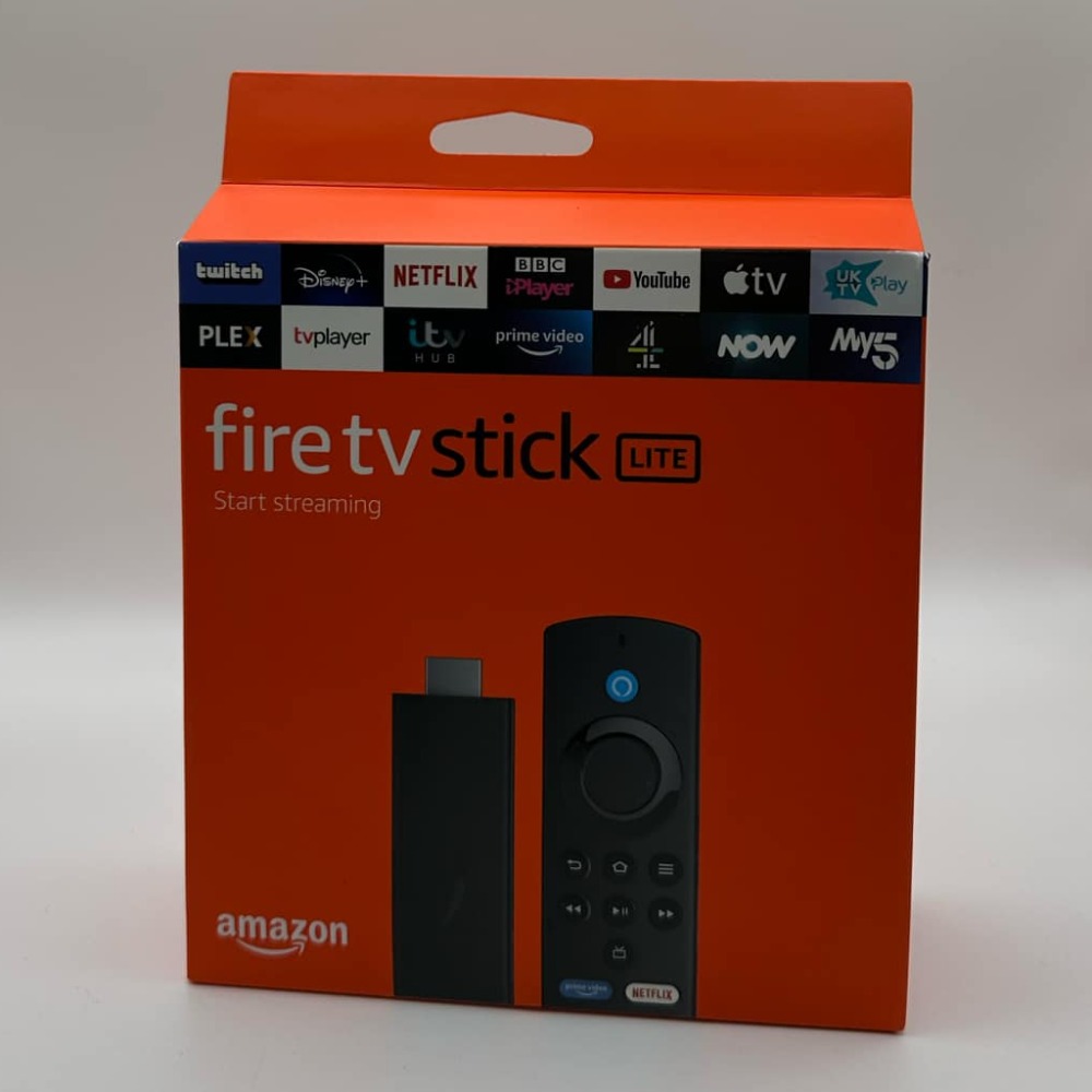 Pre-owned Amazon Fire TV Stick Lite (2nd Gen Voice Remote Lite) A ...
